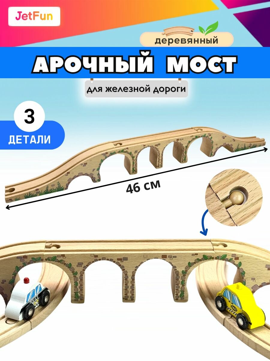 Большой мост для детской железной дороги