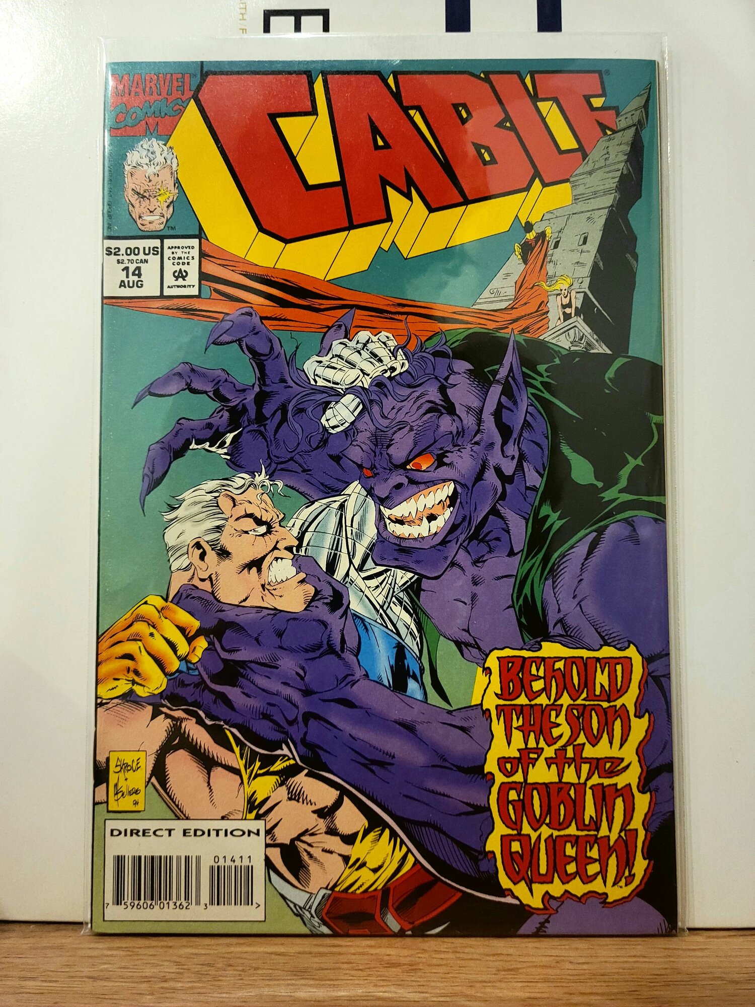 Ретро Комикс Cable #14. 1994 Год. Оригинал!