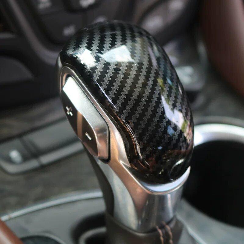 Карбоновая накладка на рычаг переключения передач для Buick Enclave 2014-2021, OEM-совместимость, замена оригинальной