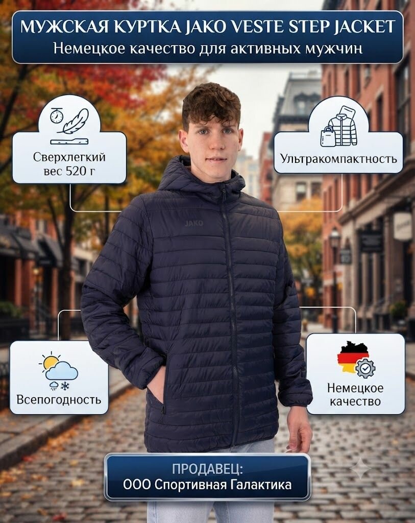 Куртка JAKO Базовая коллекция