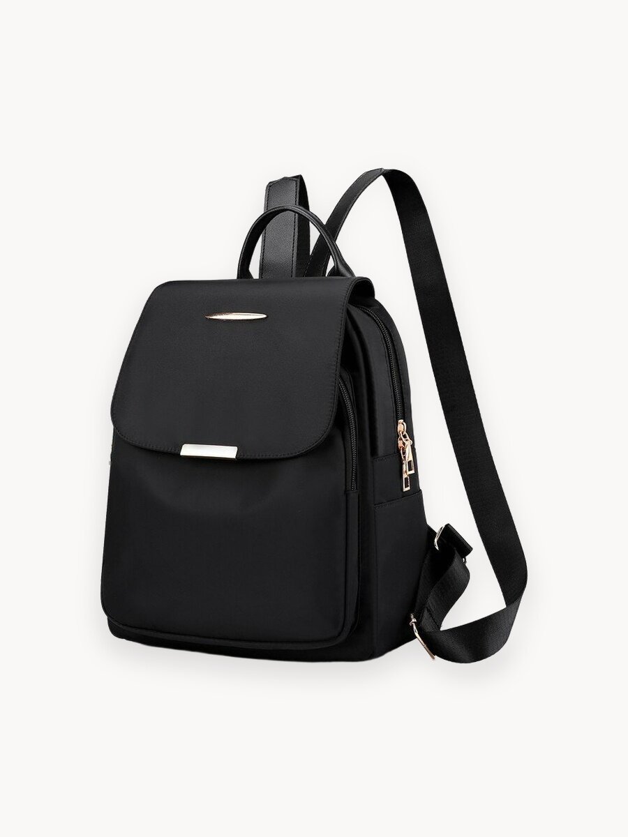 Рюкзак Falenatti женский, городской, текстильный, маленький черный