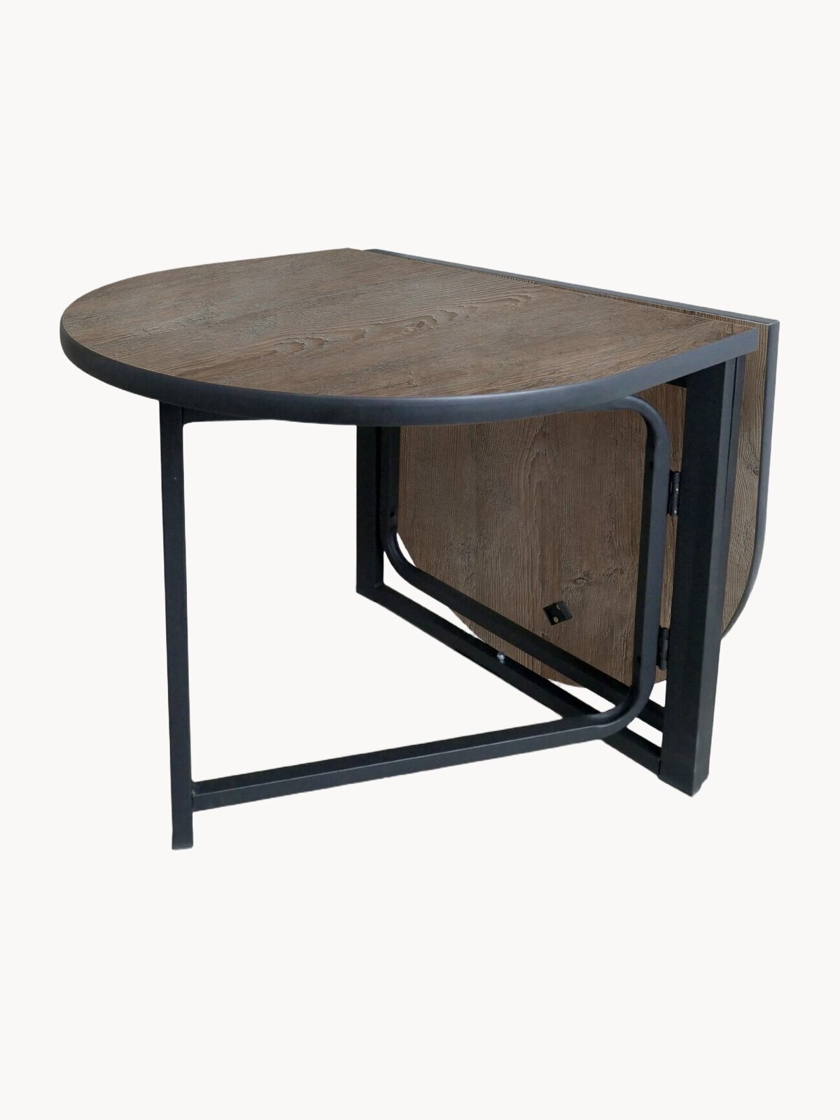 Столик журнальный LAKSI джой раскладной сосна санторини овальный