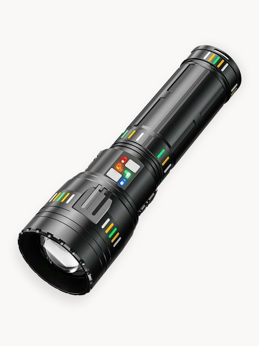 Фонарик лазерный аккумуляторный самый мощный и большой