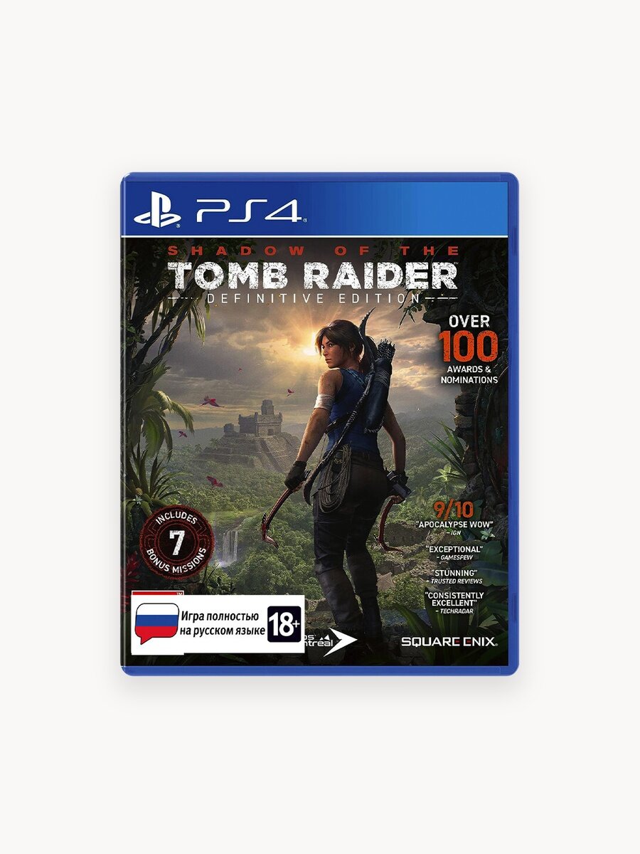 Игра для PS4: Shadow of the Tomb Raider: Definitive Edition (PS4/PS5), русский язык