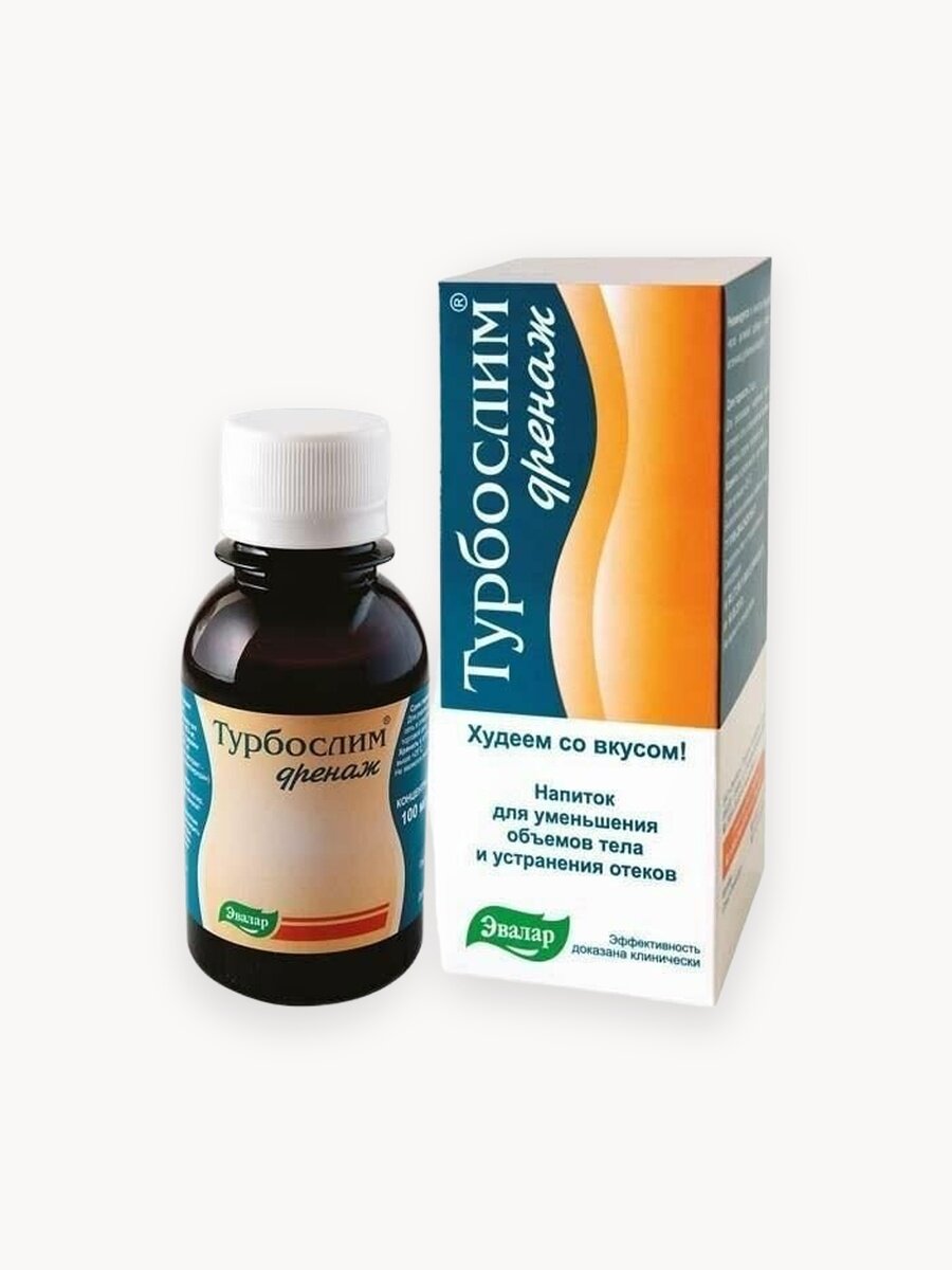 Турбослим Дренаж Эвалар, раствор для приема внутрь, 100 мл