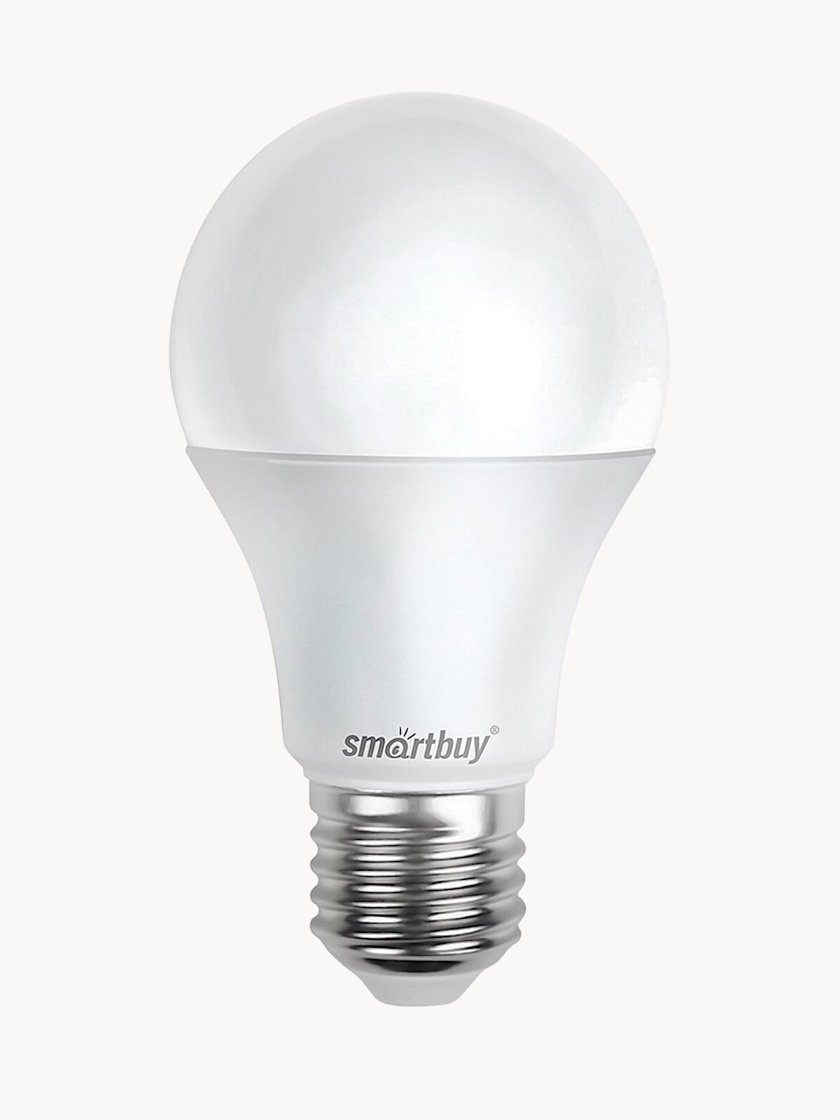 Лампа светодиодная SmartBuy SBL 4000K, E27, A60, 7 Вт, 4000 К