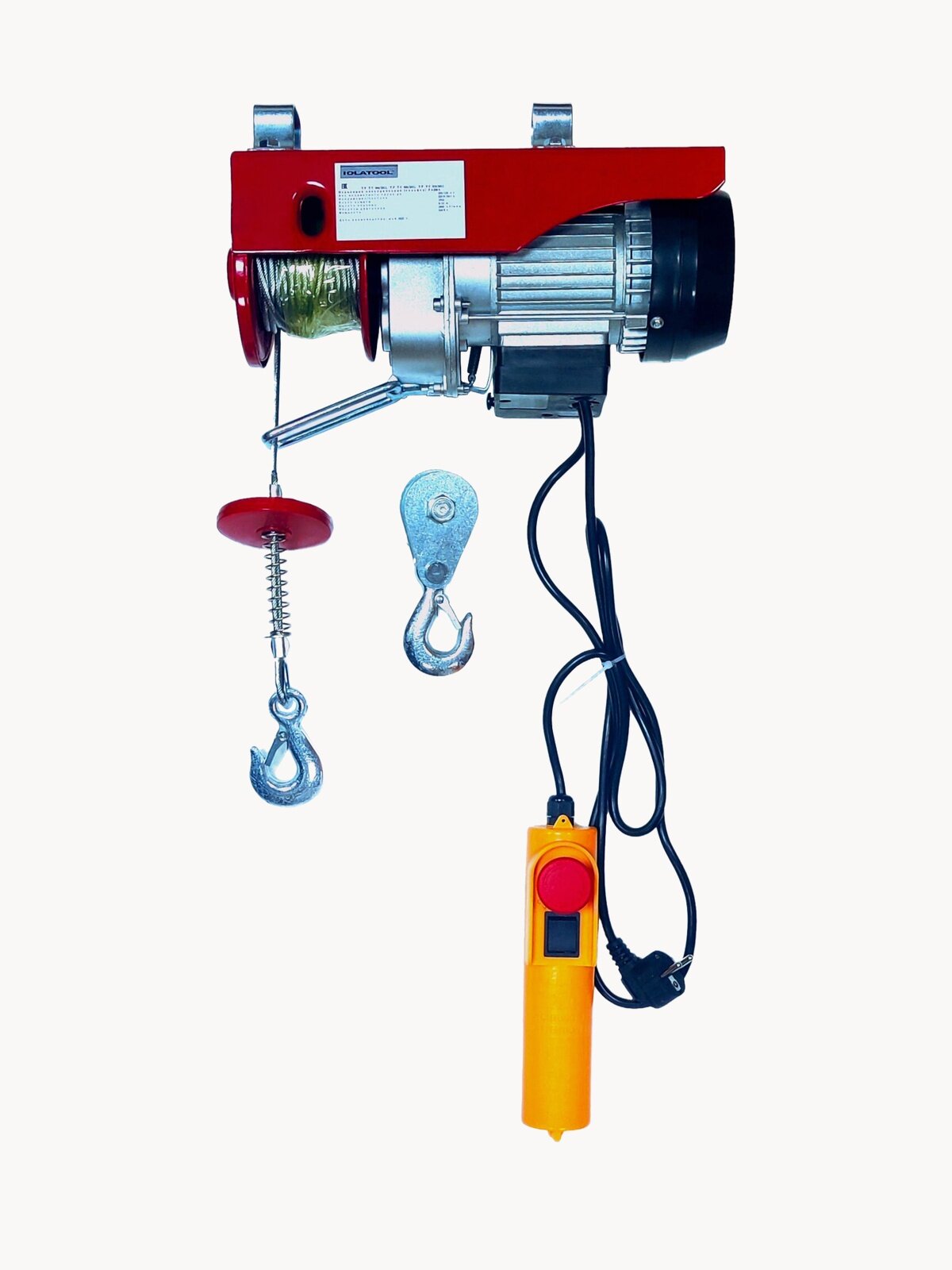 Таль электрическая IOLATOOL РА250А, 250 кг, 220В, 540 Вт