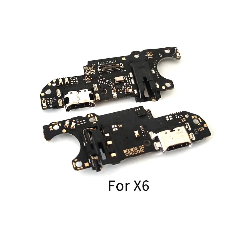 Для Honor X7 X6 X5 X9a X7a USB зарядная плата док-станция гибкий кабель запасная часть