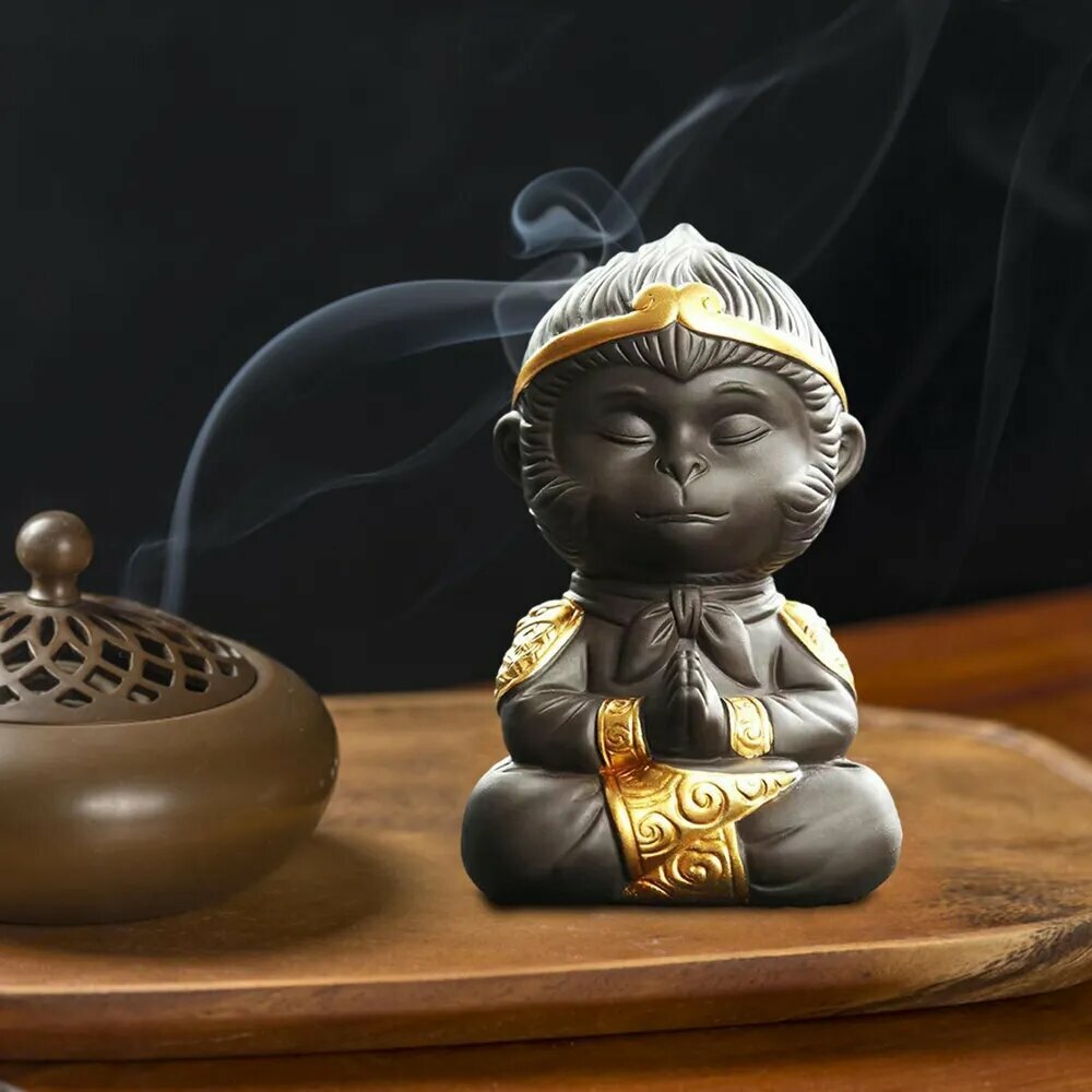 Фигурка Короля обезьян Кунг-фу Чайный питомец 7,3 см x 6 см x 11,8 см