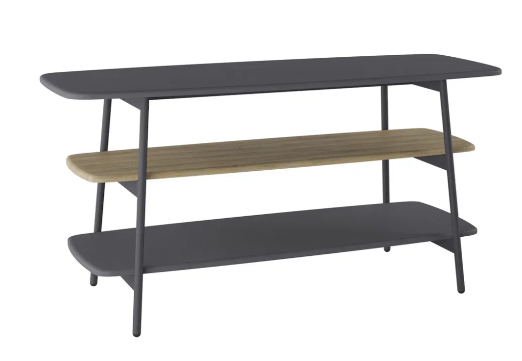 Тумба под ТВ Калифорния Юкон Графит/дуб сонома Размеры: Высота 600мм Глубина 450мм Ширина 1200мм