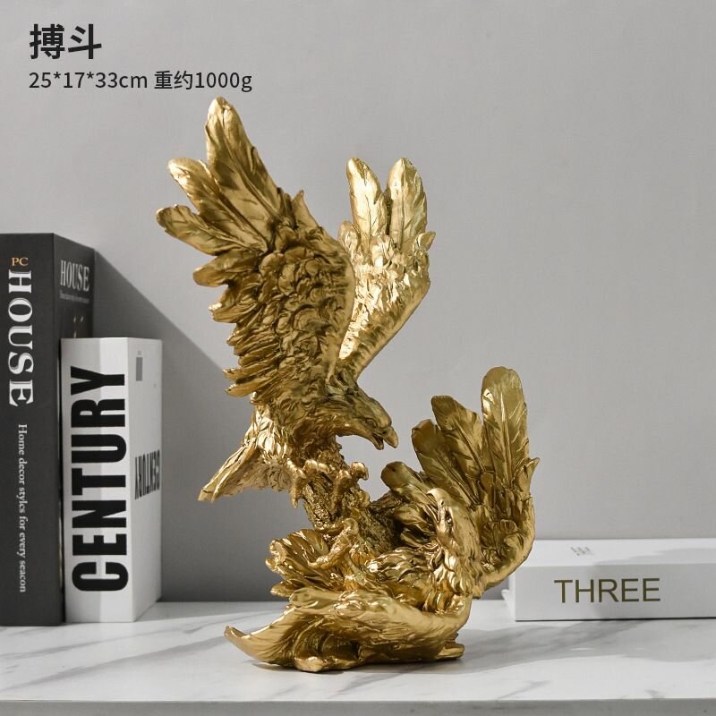 Декор и интерьер Статуэтка миниатюра интерьерная Бронзовый орёл