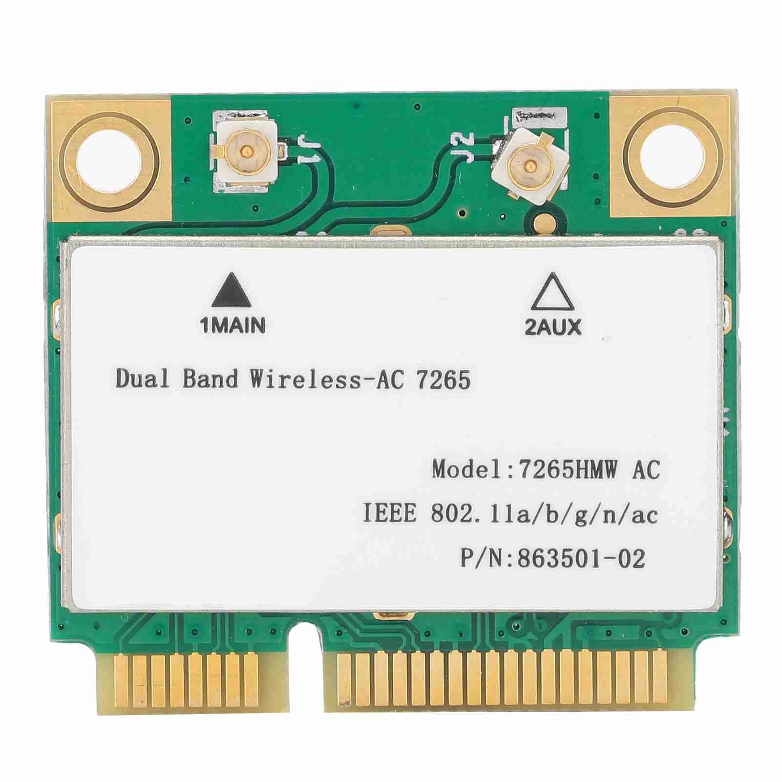 Mini PCIe WiFi Card Двойная беспроводная адаптерная сеть части 802.11AC 7265HMW AC