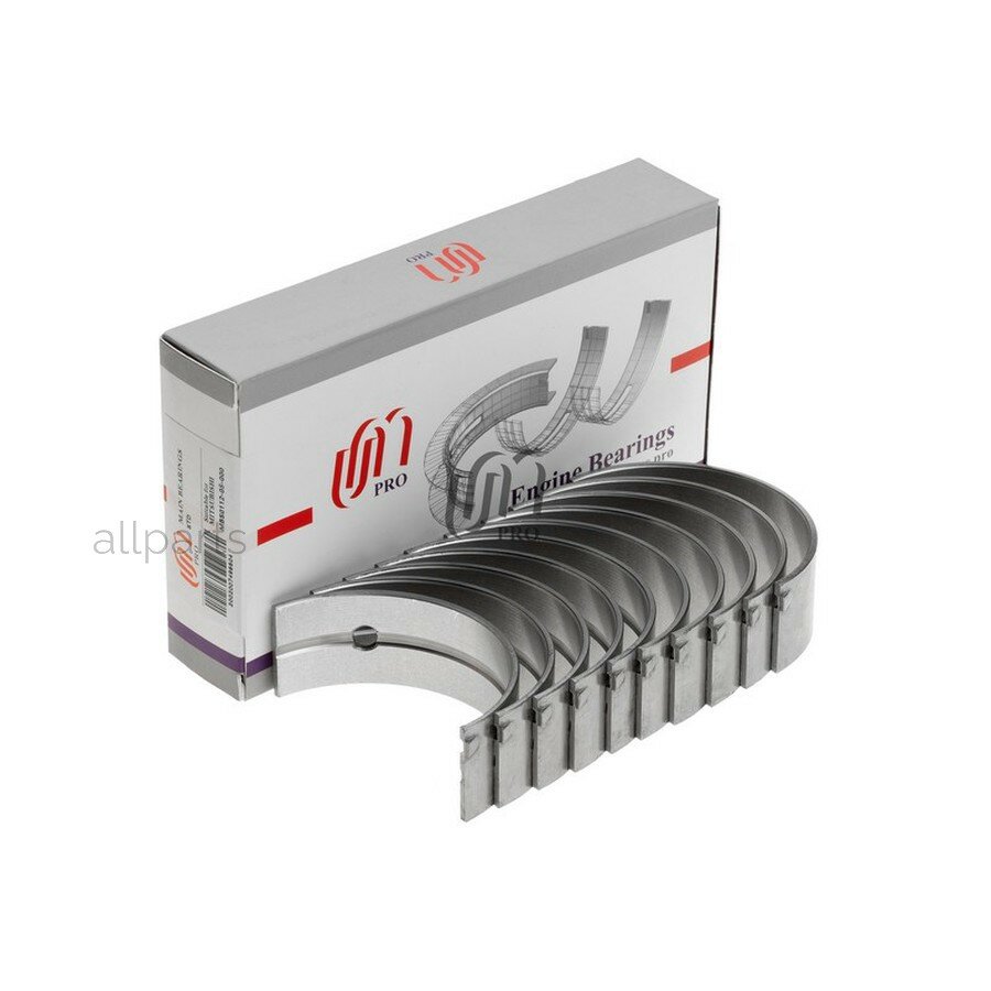 UMPRO MBS0112-05-000 Вкладыши коренные STD с фланцами стандартной толщины
