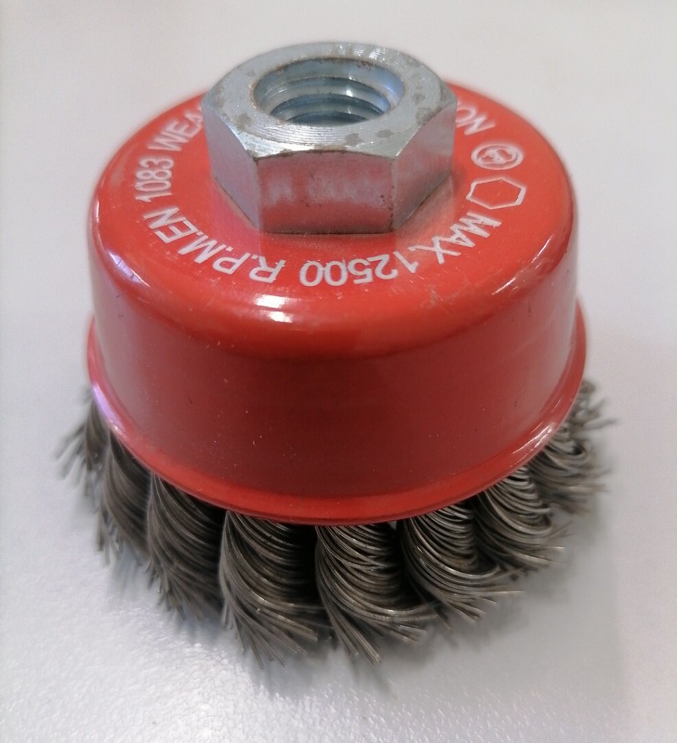 Щетка чашечная жгут проволока 0.50mm 608.151-2008 D65 M14x0,5 OSBORN