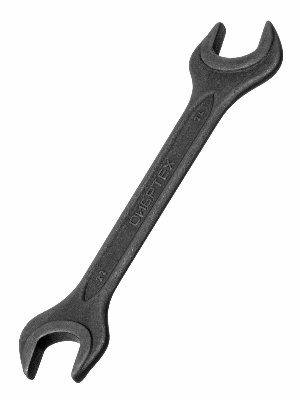 Ключ рожковый Сибртех 22 х 24 мм, CrV, фосфатированный, ГОСТ 2839 14330