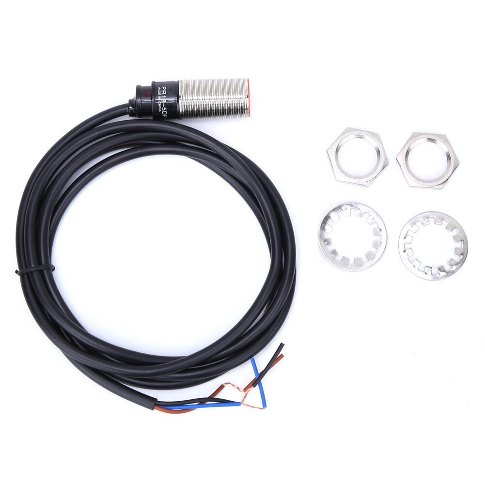 Индуктивный бесконтактный датчик BERM, датчик расстояния 5 мм, DC10~30V, 3 провода, PNP, NO