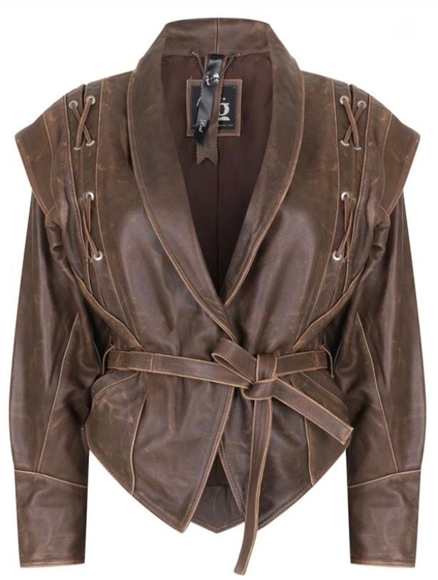 Куртка кожаная