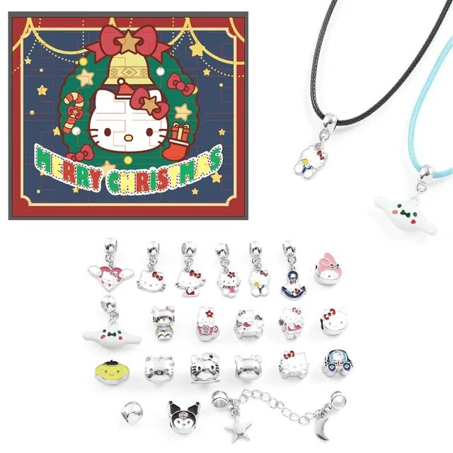 Набор для создания браслета Hello Kitty Kuromi MINISO