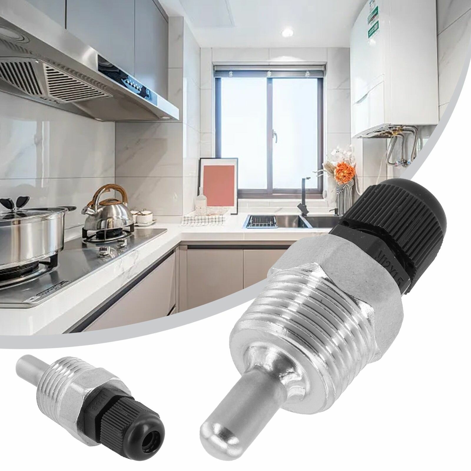 OZ-TWTU-1 шт. 30-200 мм термогильза погружная гильза нержавеющая сталь 304 1/2 BSP G резьба 1/2 DN15 для датчика температуры