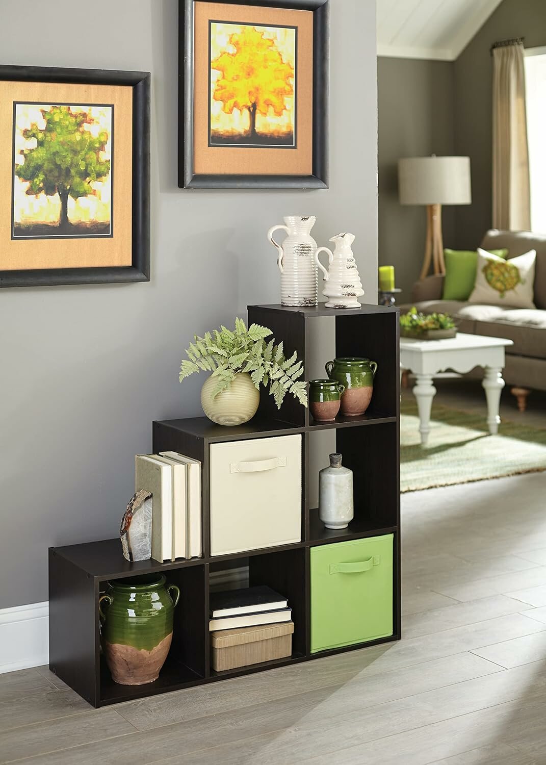 Книжная полка лесенка 1-3 блока