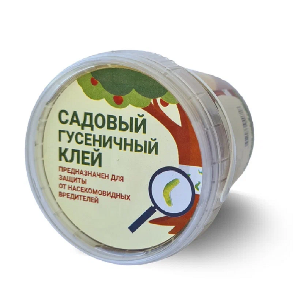 Клей садовый гусеничный, от ползающих, летающих вредителей, грызунов, бытовых насекомых, 150 г