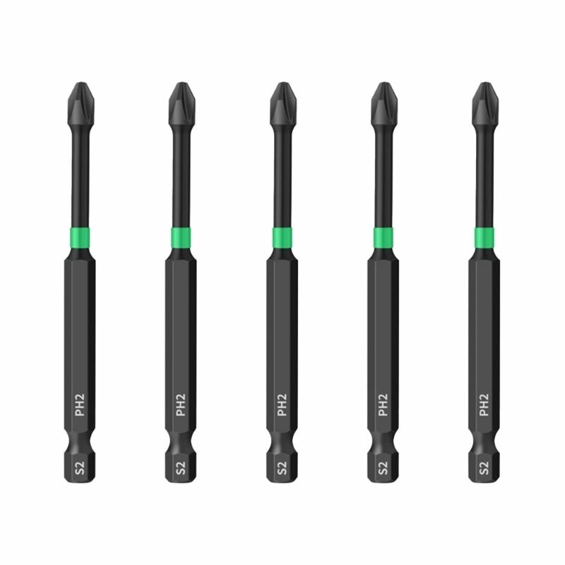 5 ударных поперечных долот-90 мм * PH2