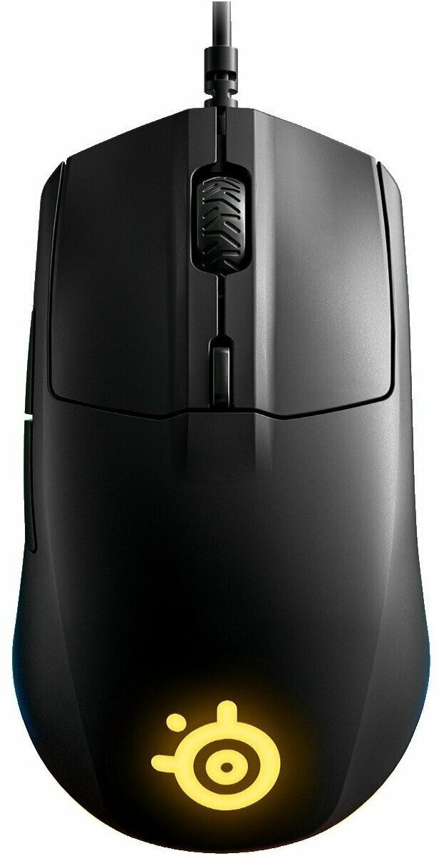 Мышь SteelSeries "Rival 3", оптическая, USB, 8500 DPI, программируемые кнопки