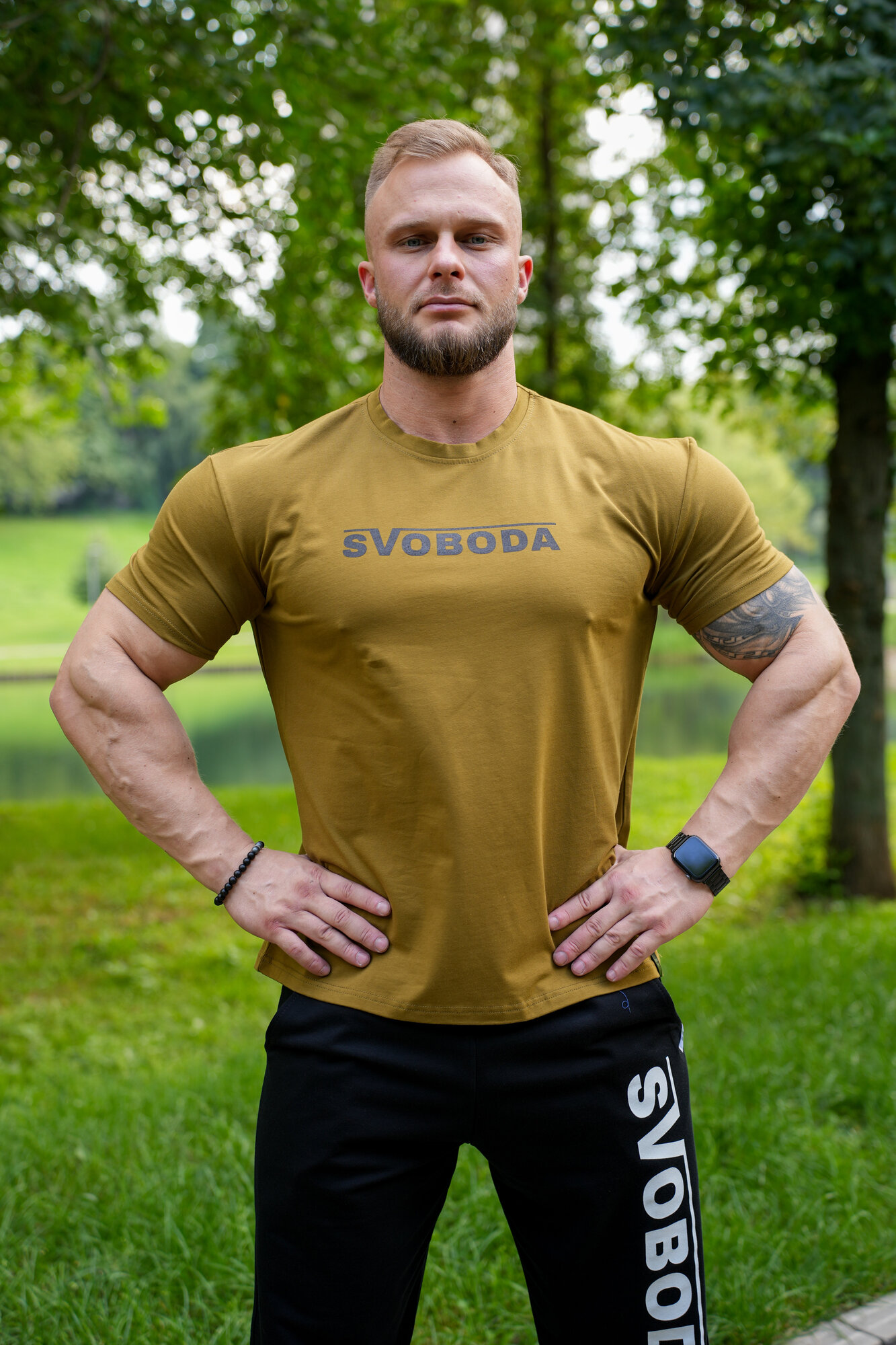 Футболка спортивная "SVOBODA"