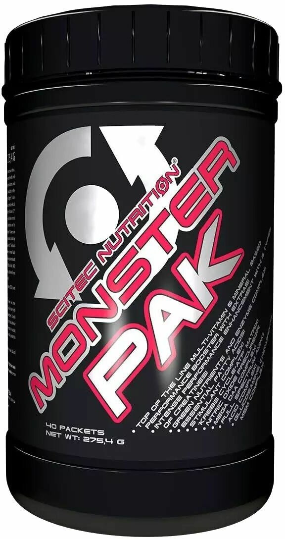 Витаминно-минеральный комплекс спортивный MONSTER PAK, 40 порций