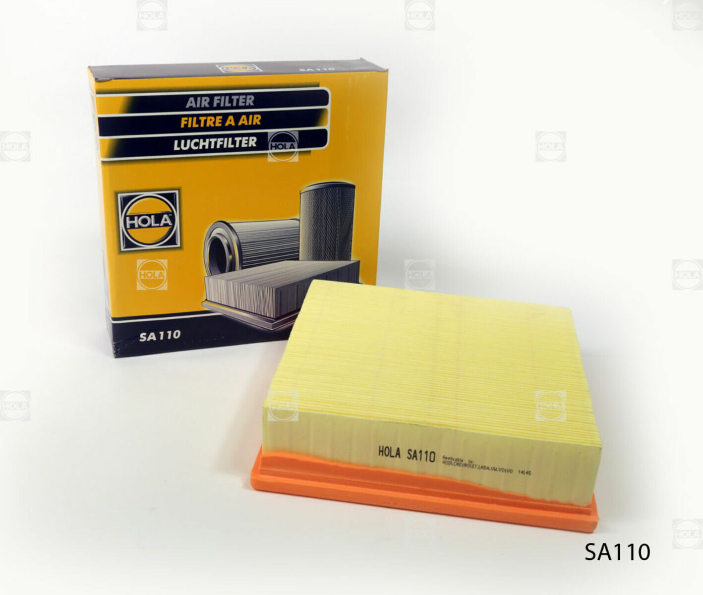 Фильтр Воздушный Ваз-2108I - 2112I, 21214I, 1117-1119(Hola Sa110)