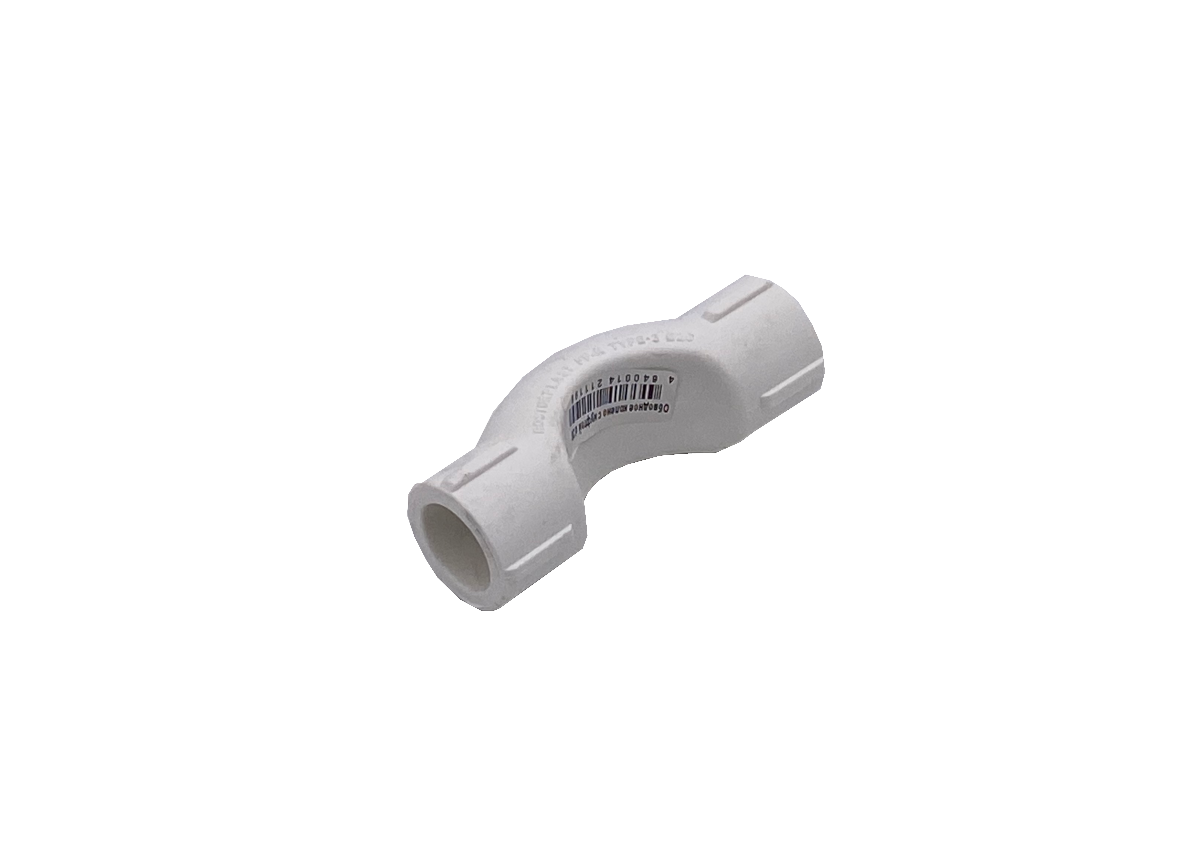 Обводное колено с муфтой PN25 D20