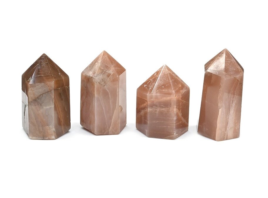 Кристалл солнечный камень гелиолит "Карандаш" 22*23*44мм, 34-40г .