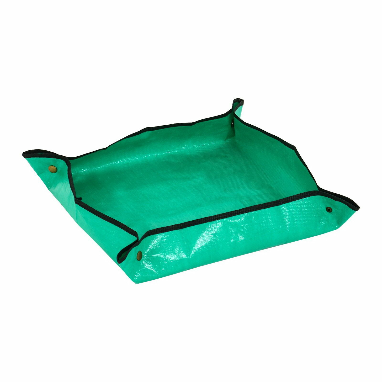 Коврик для пересадки растений, пластик, 67x67 см, цвет: зелёный