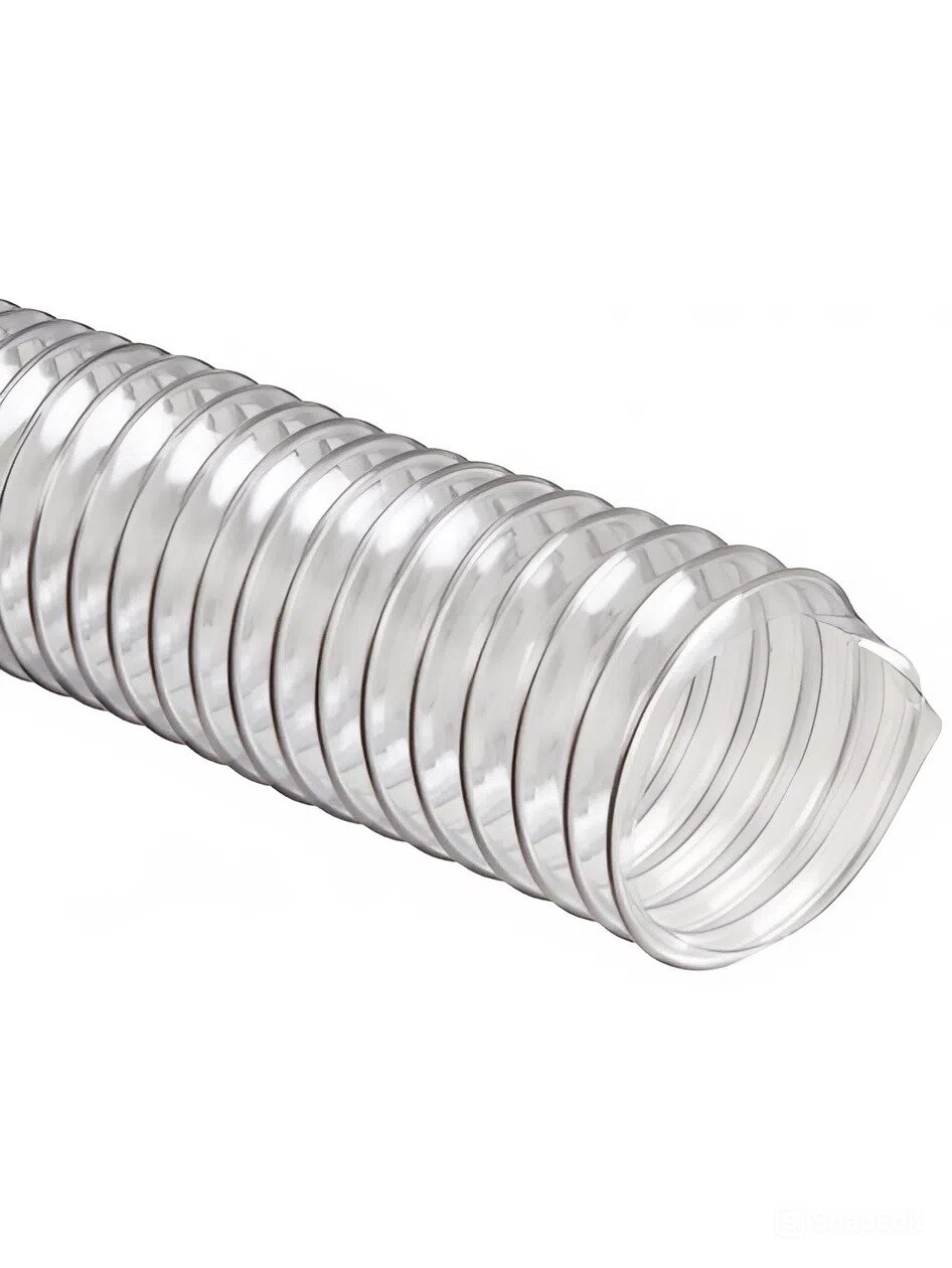 Промышленный аспирационный шланг DELTA TOOLS (гибкий рукав) PO 0,6 d 120 мм (бухта 5 м или 10 м)