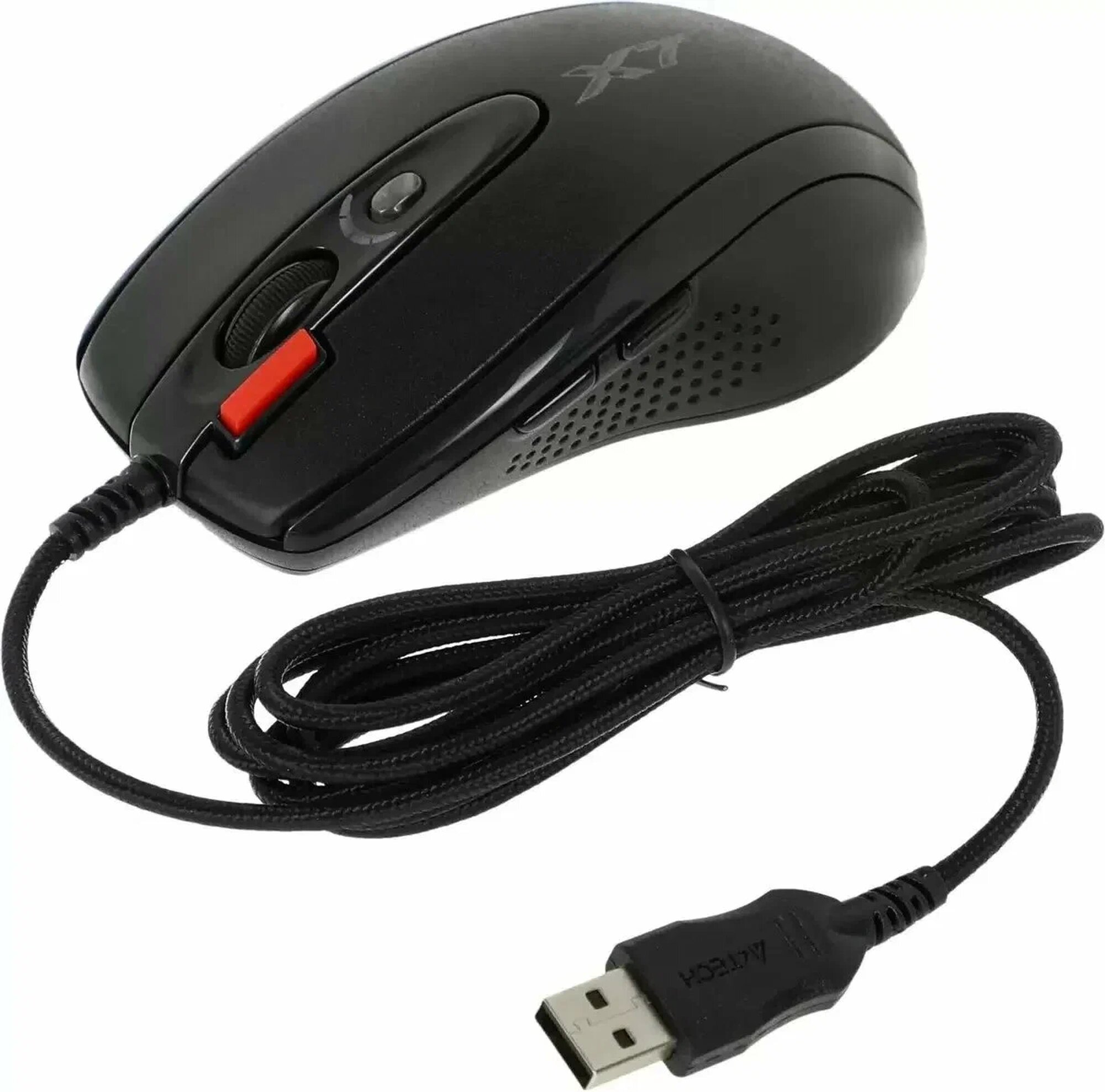 A4Tech Лазерная мышь A4Tech Laser Gaming Mouse X7 XL-750BK Oscar, 6кн.+скр, черный (USB2.0) (ret)
