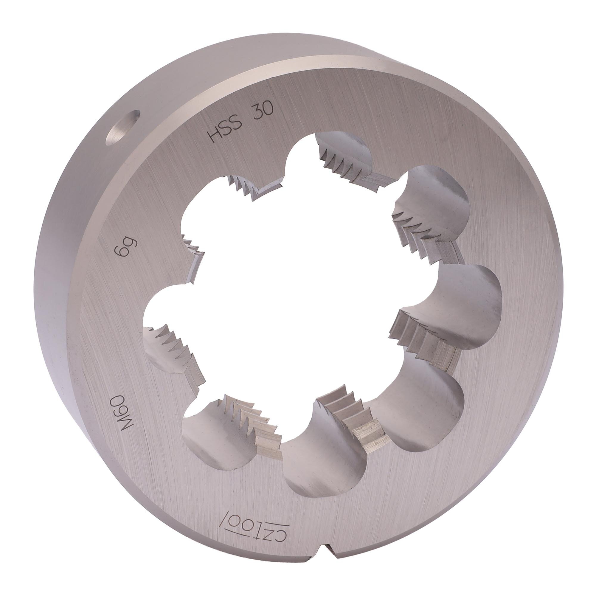 Плашка М60х5,5 DINEN22568 HSS 6g 105х36мм Bucovice(CzTool) 240600