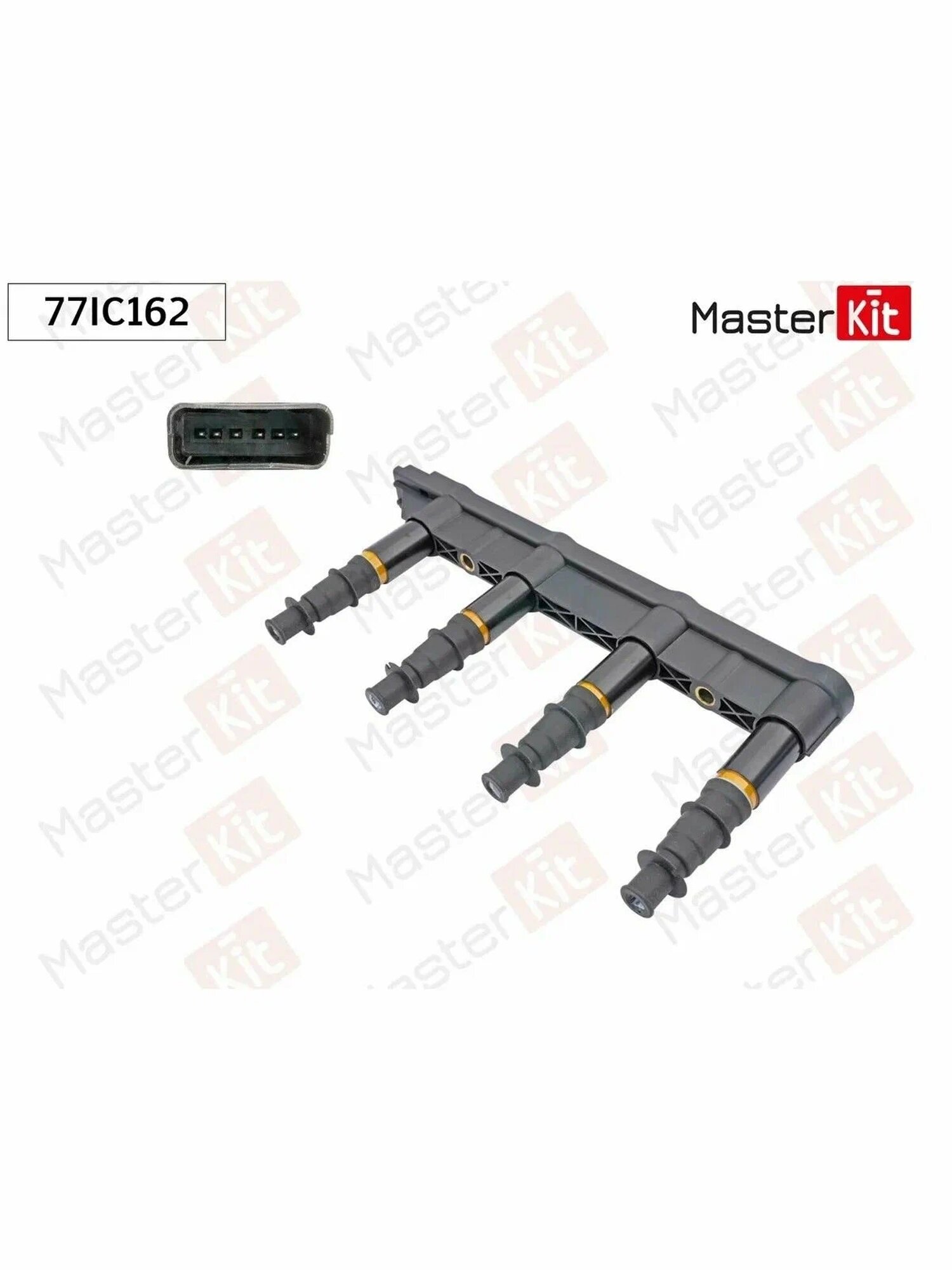 Катушка зажигания CITROEN C4, PEUGEOT 207/307 1.4, MASTERKIT, 77IC162