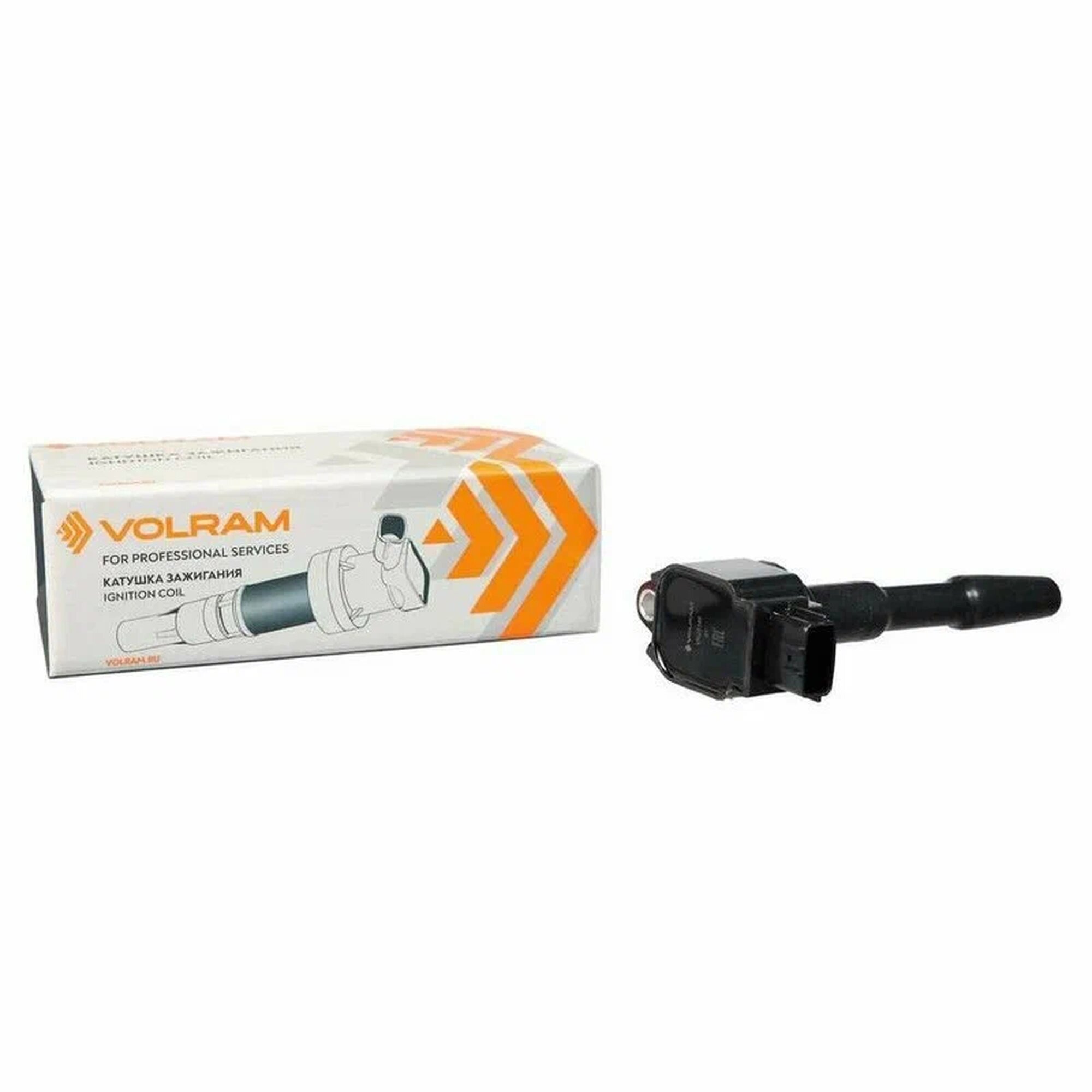 Катушка зажигания VOLRAM для а/м Лада Vesta, X-Ray; RENAULT Logan; Nissan Terrano, VOLRAM VR25146