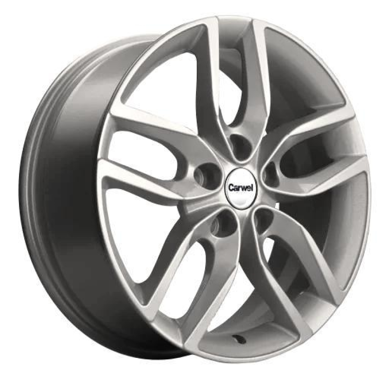 Диск колесный Carwel Кутыр 1708 (Haval Jolion) 6,5x17 5x114,3 Dia66.5 ET37 цвет SLT