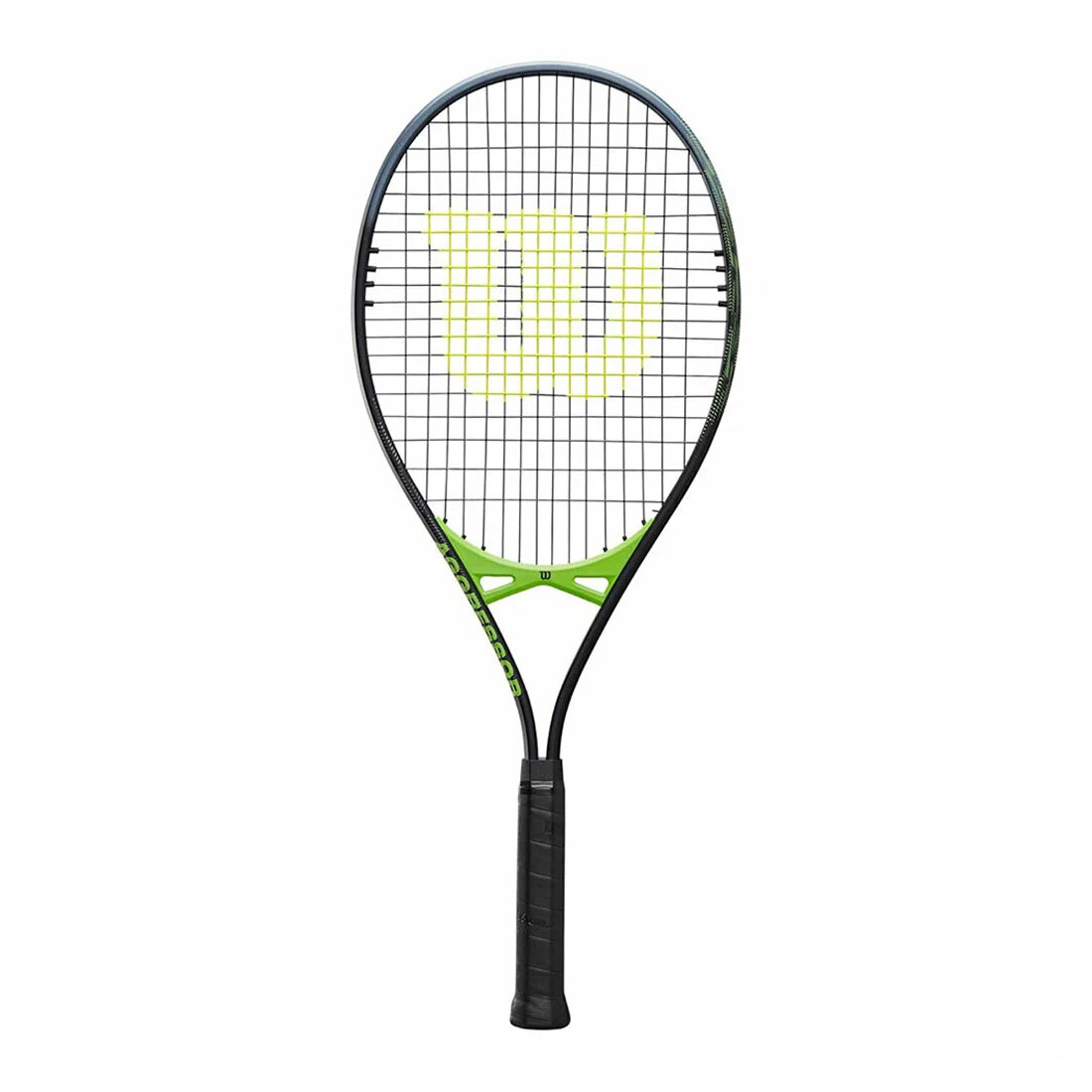 Ракетка для тенниса Wilson Aggressor, Black/Green, Gr 3 со струнами