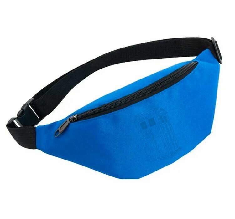 Поясная сумка Доктор Кто (Doctor Who) голубая №4