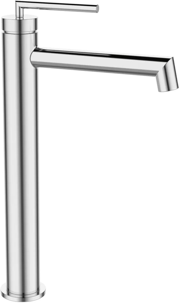 Смеситель для раковины BelBagno Acqua ACQUA-LMC-CRM хром, глянцевый, кран для ванной в раковину, из латуни, рычажный, с керамическим картриджем