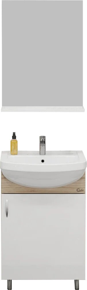 Мебель для ванной комнаты Onika Эко 52 дуб сонома, напольная