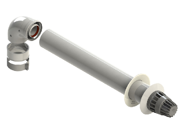 Комплект коакс. дым. Ø60/100 FONDITAL д/ котлов(ECA-NAVIEN HEATLUXE-Vaillant turbo FIT-Protherm Ягуар