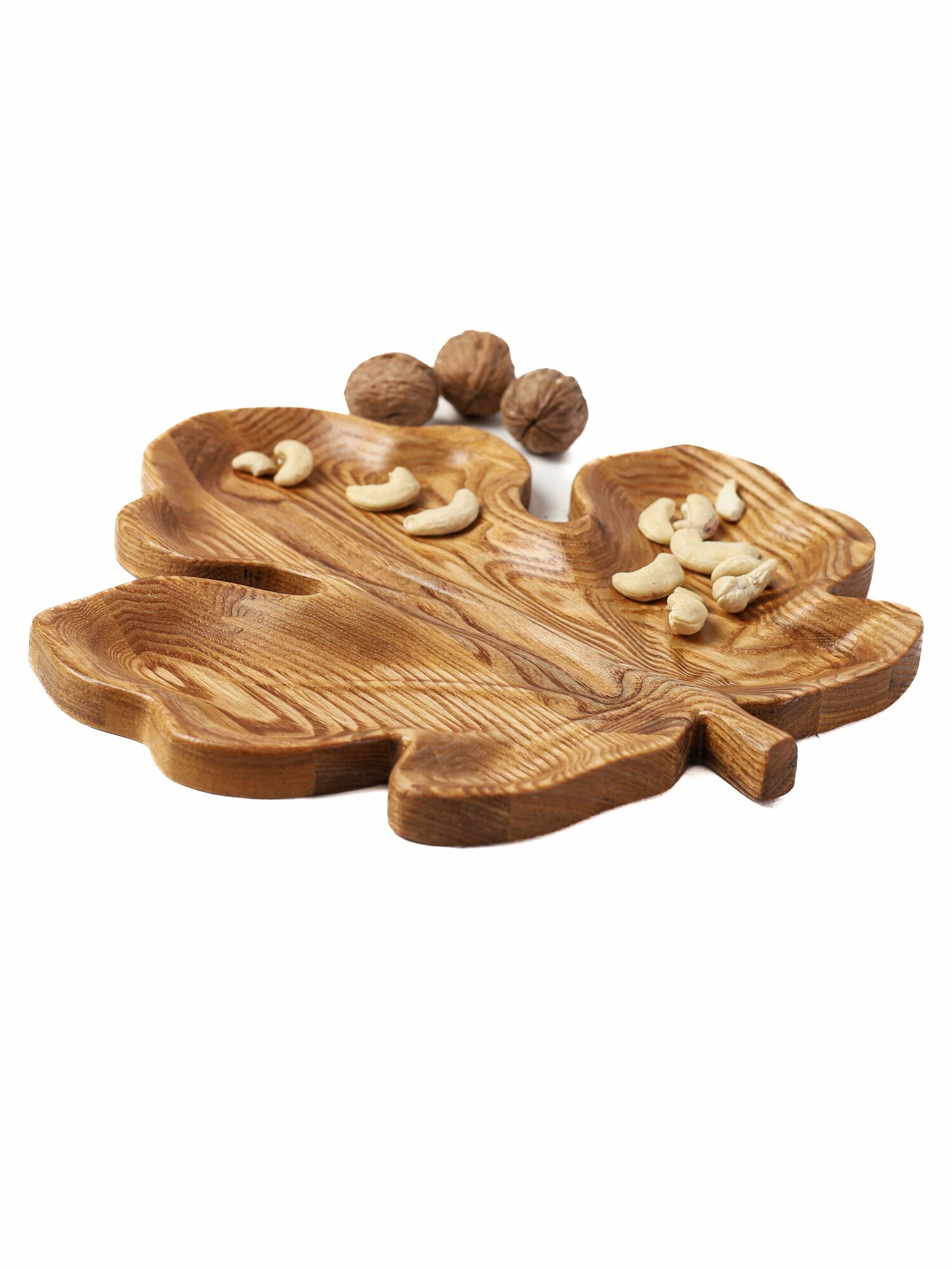 Блюдо сервировочное, менажница деревянная, для сыра, для закусок, сервировочная, 1 предм.