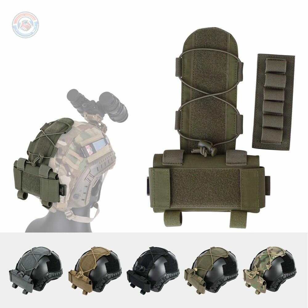 Krydex универсальный модуль MK1 противовес для тактического шлема совместимость с ИК маяками, ПНВ и аксессуарами