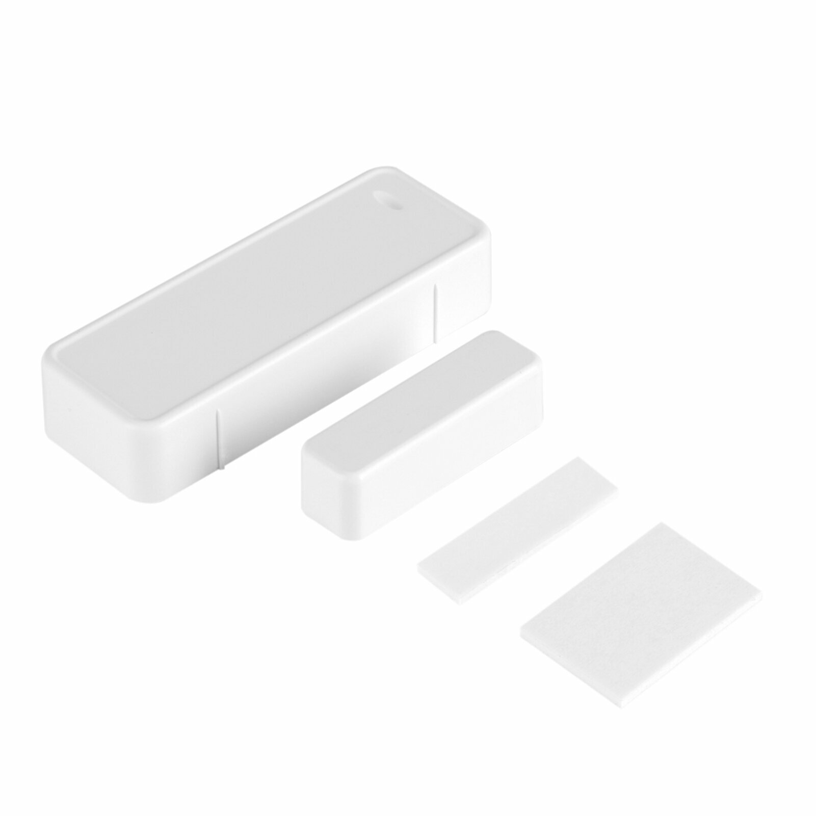 Беспроводной дверной датчик 433 МГц, магнитный контактный детектор для домашней гаражной сигнализации, простая установка, защита от несанкционированного доступа