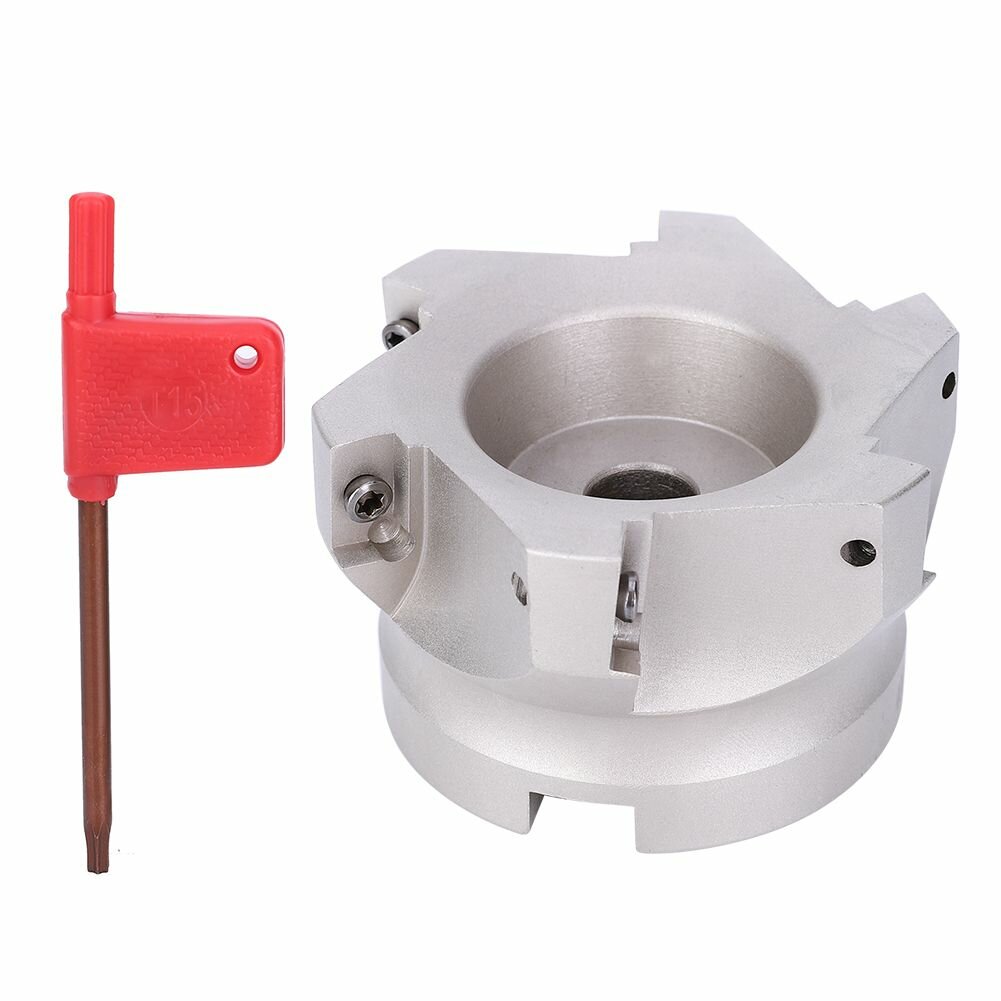 90-градусная угловая концевая фреза 6T из высокоуглеродистой стали BAP400R-80-27 Фреза Инструмент