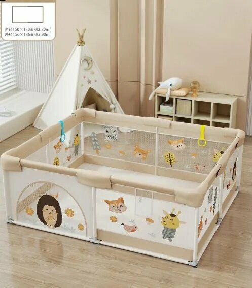 Манеж детский игровой 120*160cm Поставляется с игровым ковриком толщиной 1.5 см.