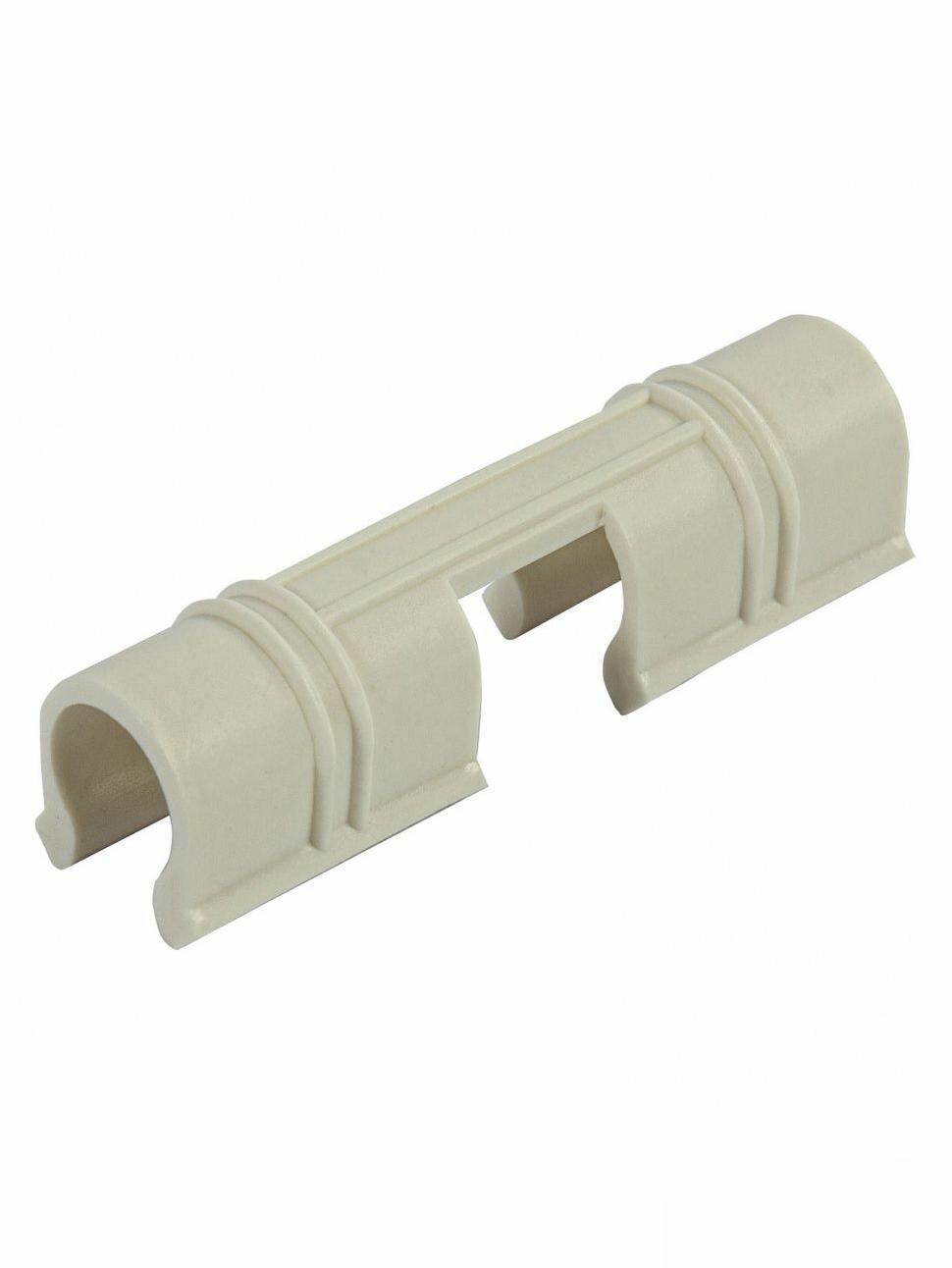 Зажим для крепления пленки к каркасу парника, D 12 мм, 20 шт, белые